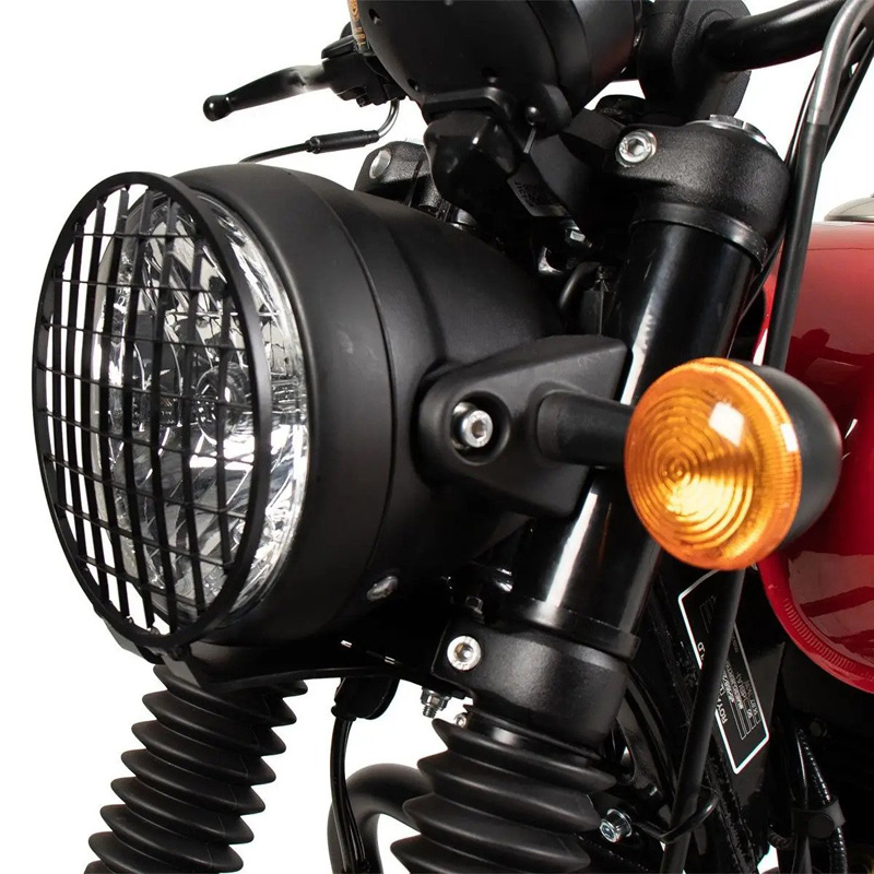 Hepco & Becker 700.7635 00 01 Headlight Guard for Royal Enfield Hunter ...