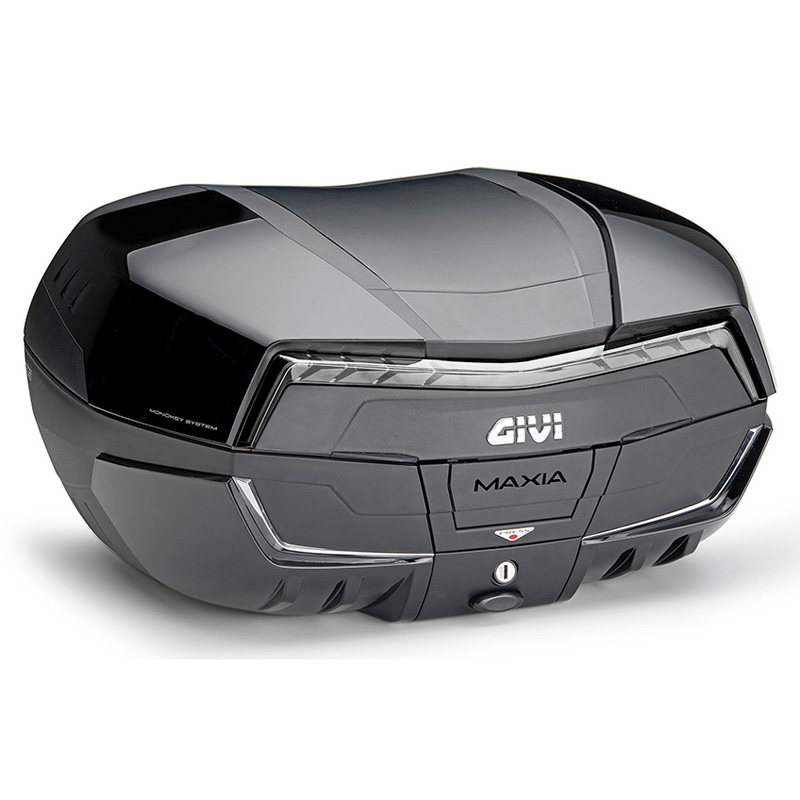 Givi V58NNTA Maxia 5 Tech Monokey Top Case Black with Clear Reflectors, 58 Liter | Accessories ...