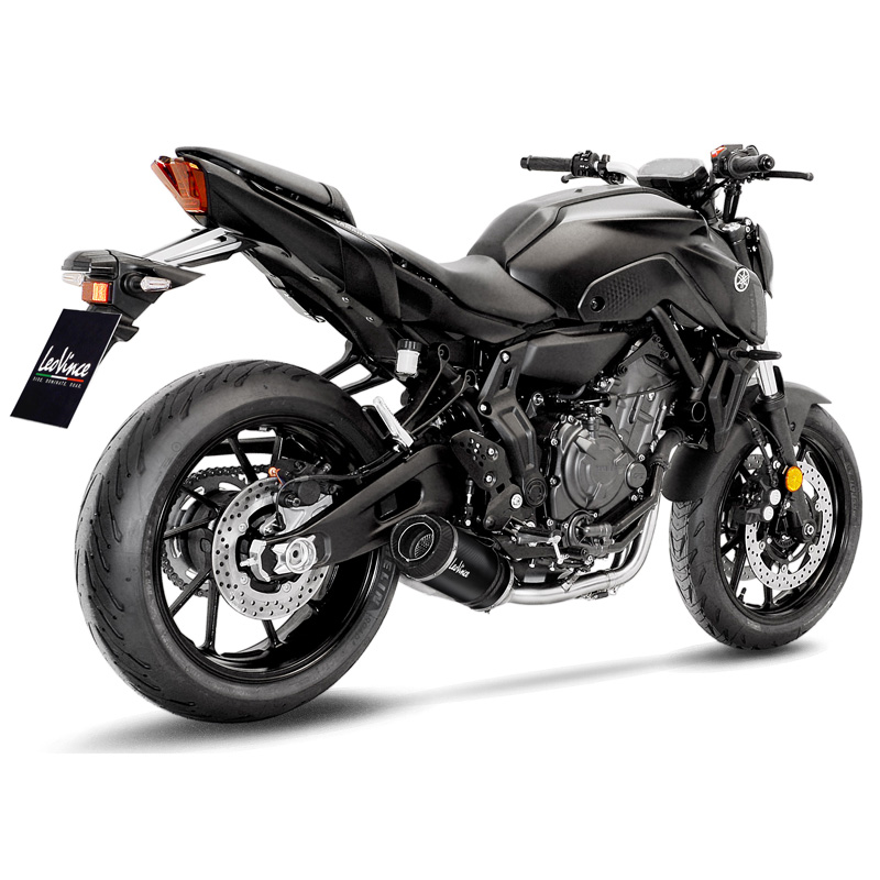 LeoVince 14361E LV One Evo Full Exhaust, Carbon for Yamaha MT-07/XSR ...