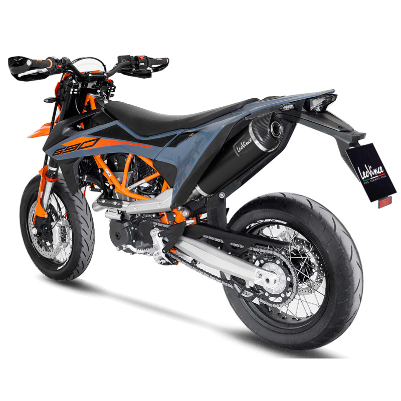 LeoVince 14073 Nero Full Exhaust, Black for KTM 690 Enduro / SMC R ...