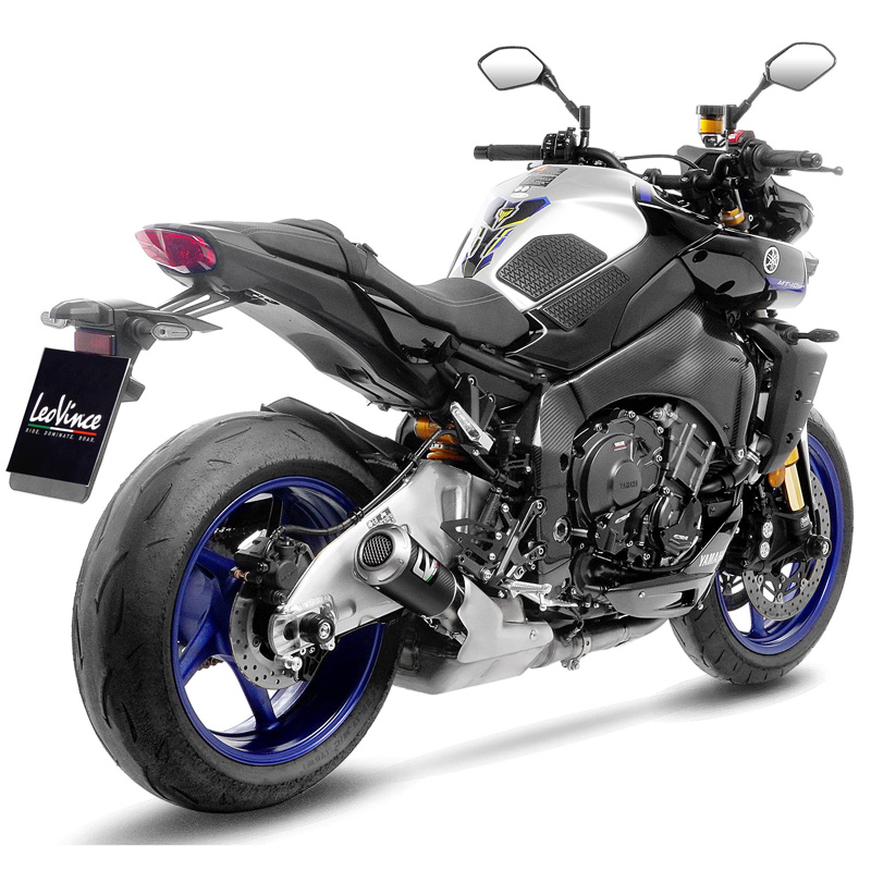 LeoVince 15203C LV-10 Carbon Slip-on Exhaust for Yamaha FZ-10/MT-10 '16 ... LeoVince 15203C LV-10 Carbon Slip-on Exhaust for Yamaha FZ-10/MT-10 '16 ...