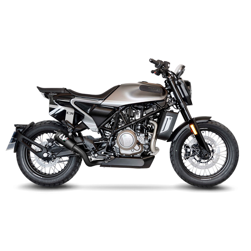 LeoVince 15220FB LV-10 Full Black Slip-on Exhaust for Vitpilen ... LeoVince 15220FB LV-10 Full Black Slip-on Exhaust for Vitpilen ...