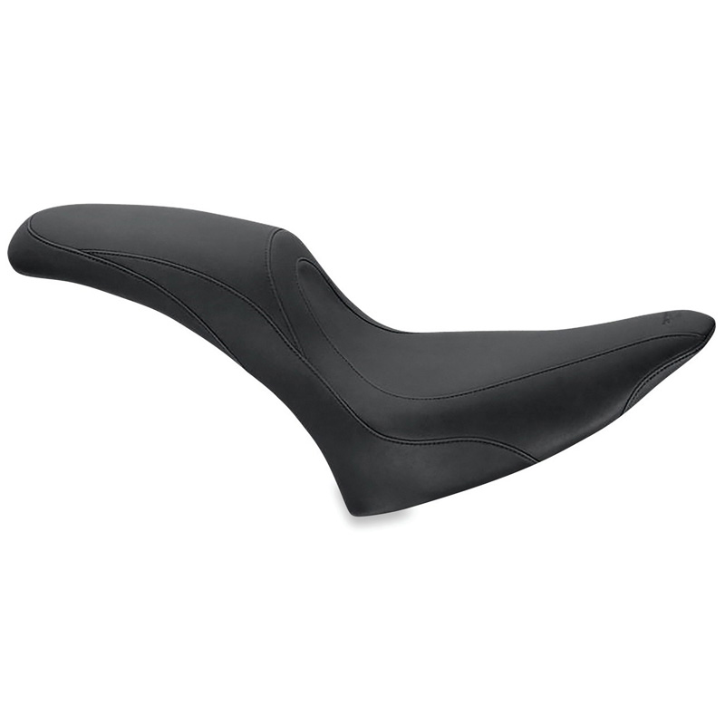 Mustang 76057 Tripper Fastback One-Piece Seat for Harley Softail ...