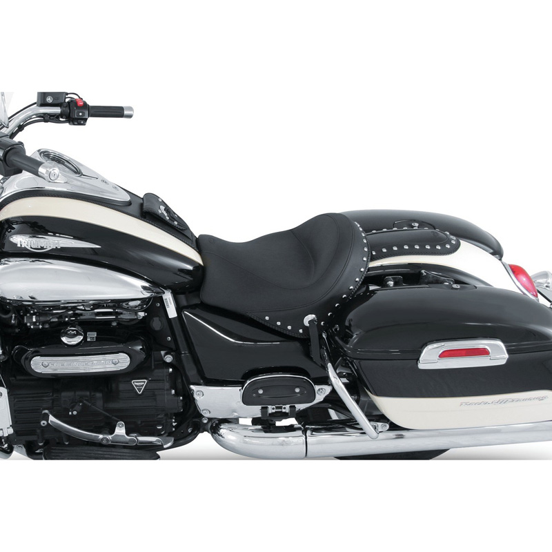 Mustang 76881 Standard Touring Two-Piece Seat, Black for Triumph Rocket ...
