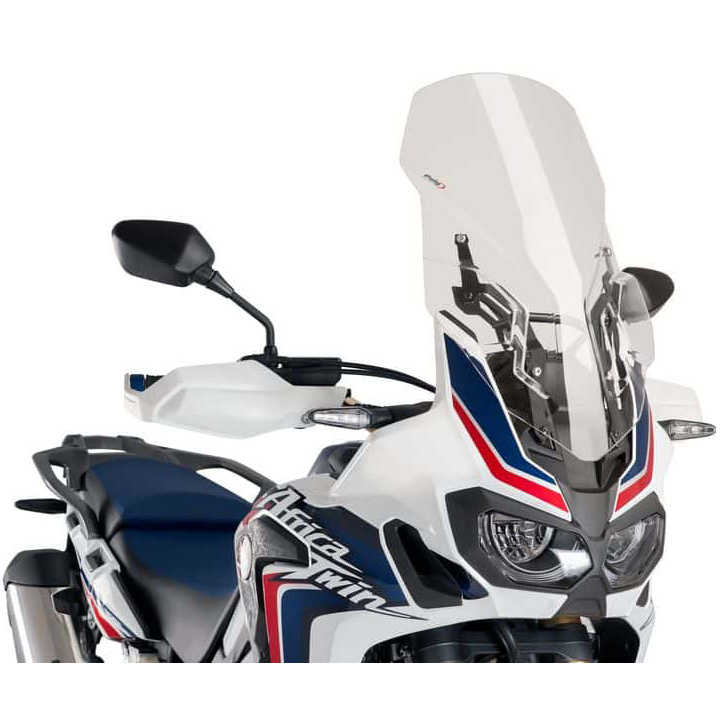 Puig 9156W Adjustable Touring Windshield for Honda CRF1000L Africa Twin ...
