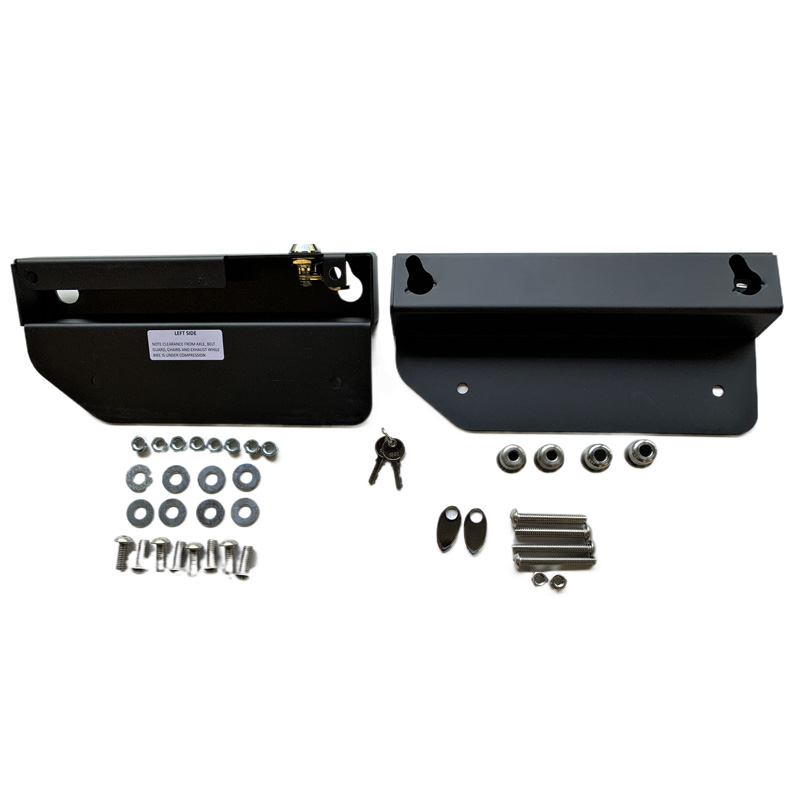 Leather Works HDDY06 Quick Mount Brackets for Harley Dynas '06-'17 ...