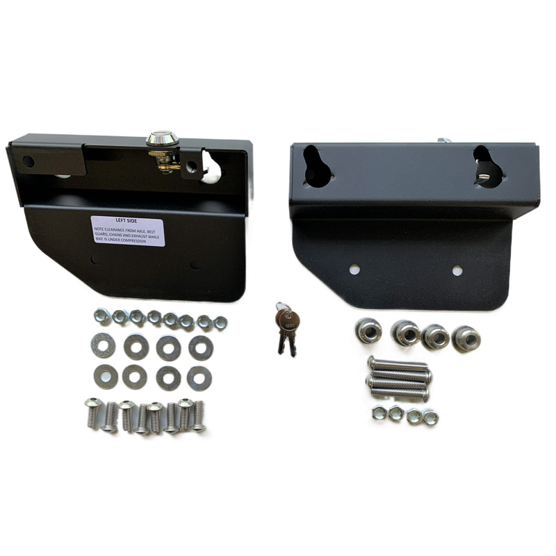 Leather Works HDSO06 Quick Mount Brackets for Harley Softails '06-'17 ...