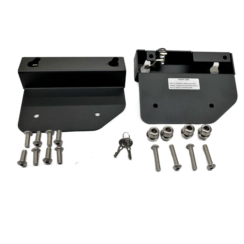 Leather Works HDSO18 Quick Mount Brackets for Harley Softail Heritage ...