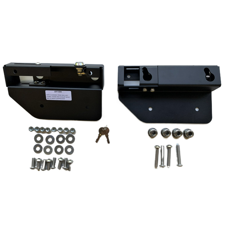 Leather Works HDSOSLIM2 Quick Mount Brackets for Harley Softail ...