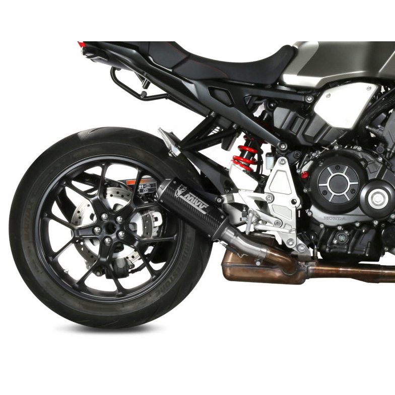 Mivv H.068.LM3C MK3 Slip-on Exhaust, Carbon for Honda CB1000R '18 ...