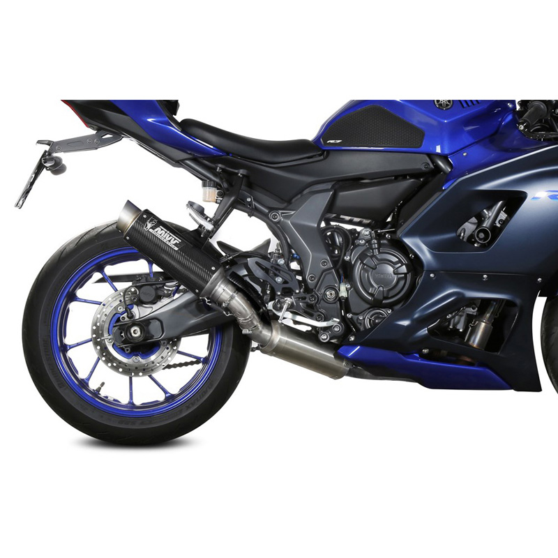 Mivv Y.071.L2P GP Pro Full Exhaust, Carbon for Yamaha YZF-R7 (2021 ...