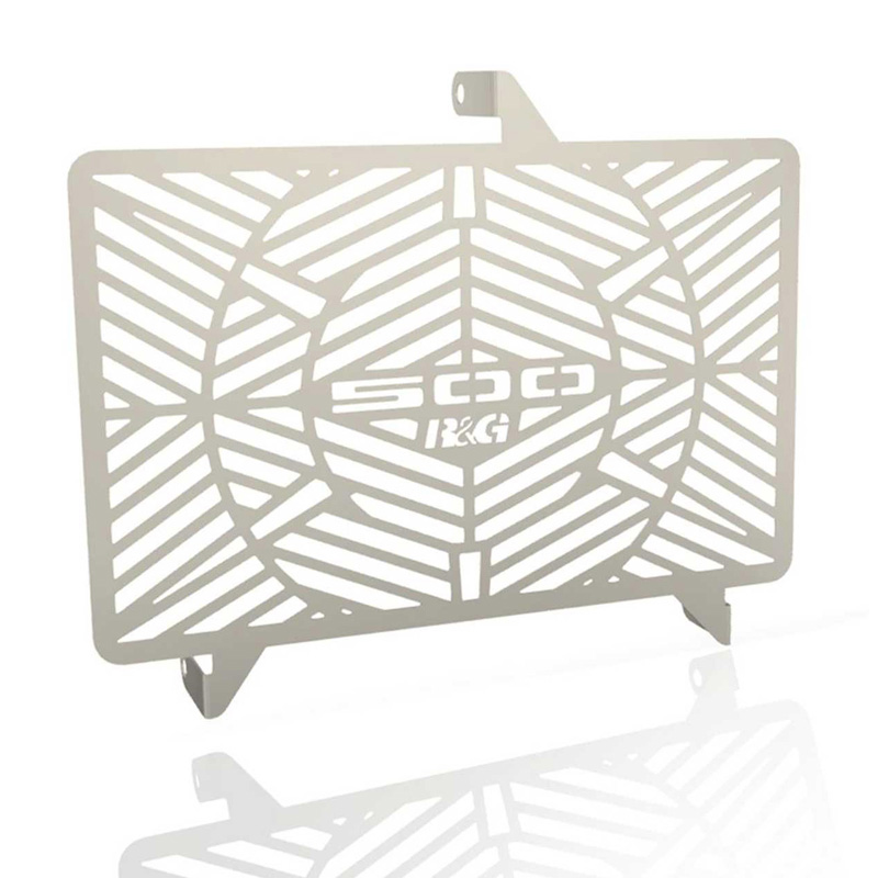 R&G BRG0042SS Branded Radiator Guard for Honda CBR500R '13- & CB500F ...