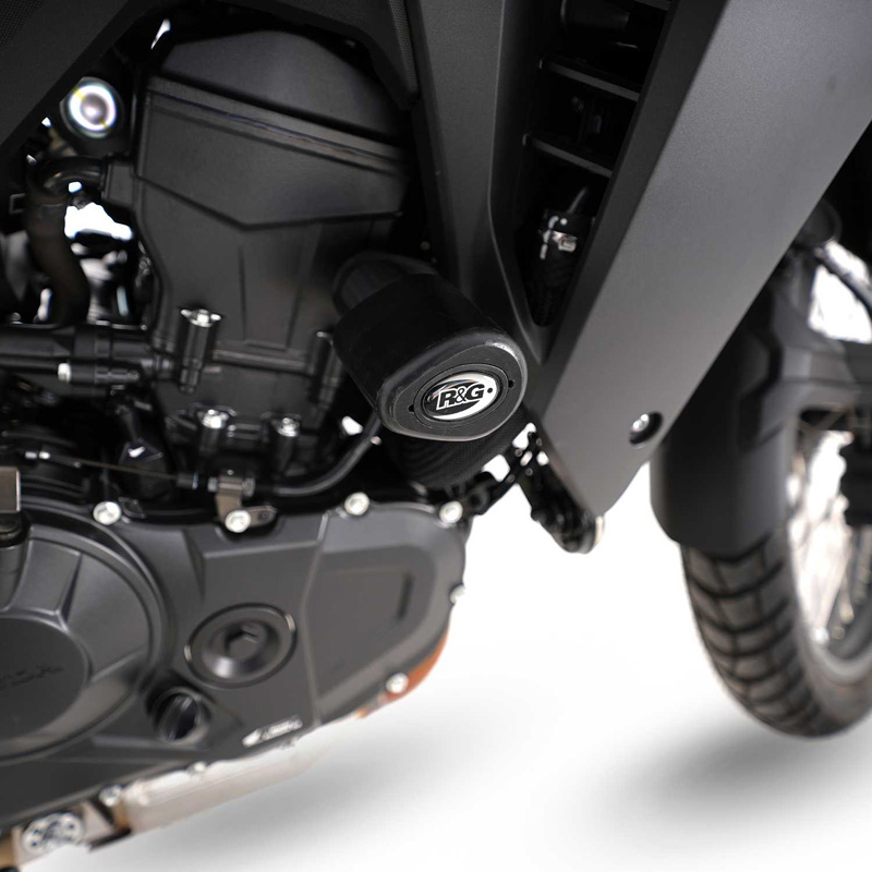 R&G CP0564BL Aero Style Crash Protectors, Black for Honda XL750 ...
