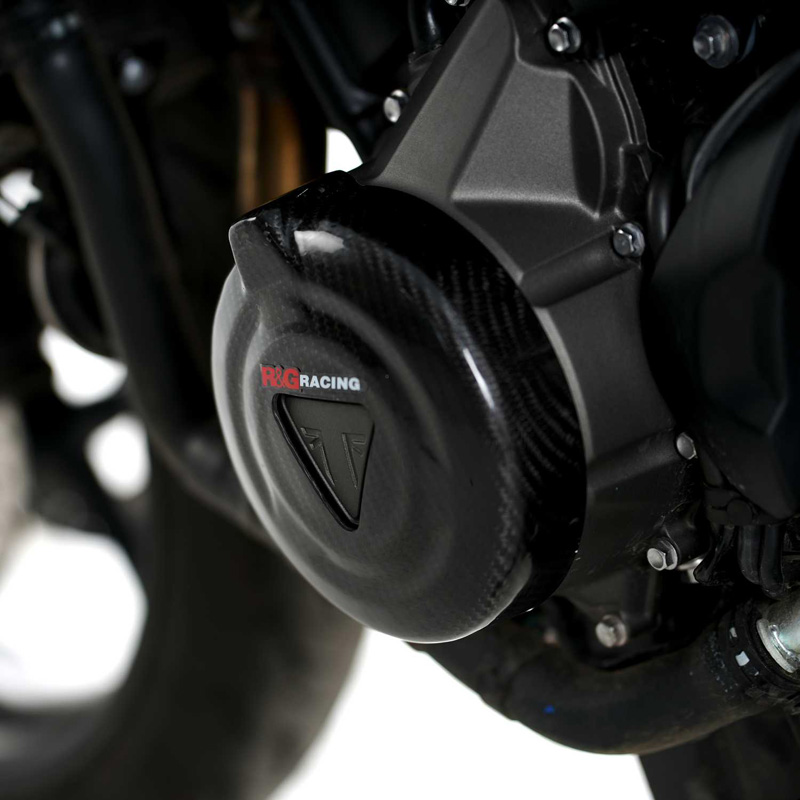 R&G ECS0163CG Engine Case Slider, Left for Triumph Trident 660 '21 ...