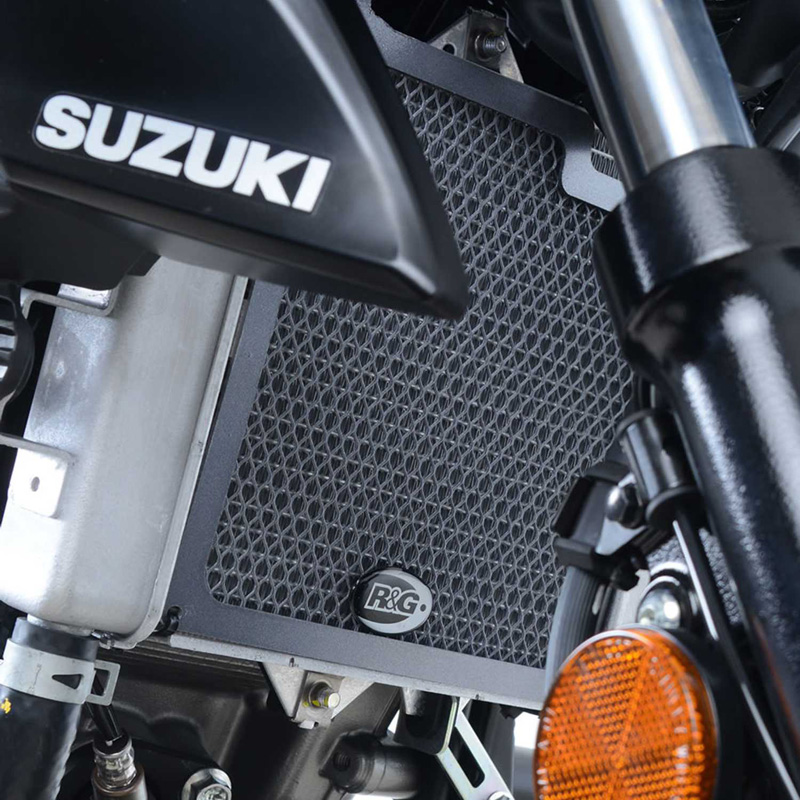 R&G RAD0225BK Radiator Guard for Suzuki GSX-S/R 125 '17- | Accessories ...