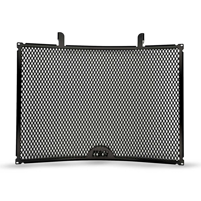 R&G RAD0266BK Radiator Guard for Kawasaki ZX-10RR & ZX-10R '21- | Accessories International