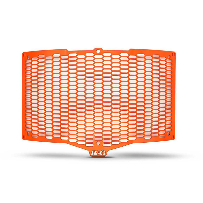 R&G RAD0285PROOR PRO Radiator Guard, Orange for KTM RC 390 / 125 / 200 ...