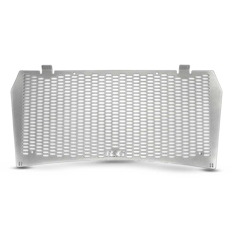 R&G RAD0286PROTI PRO Radiator Guard, Matte Titanium for Aprilia Tuareg ...