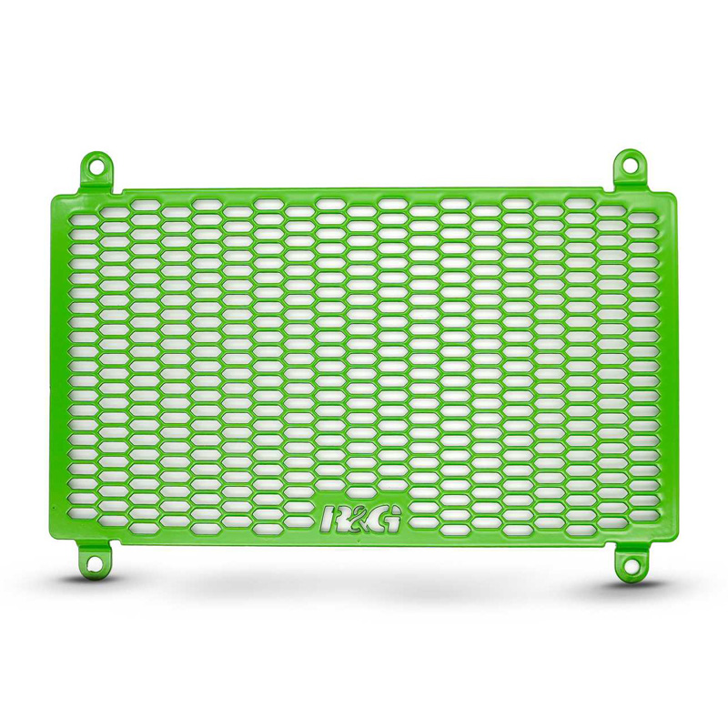 R&G RAD0312PROGR PRO Radiator Guard, Matte Green for Kawasaki Ninja 400 ...