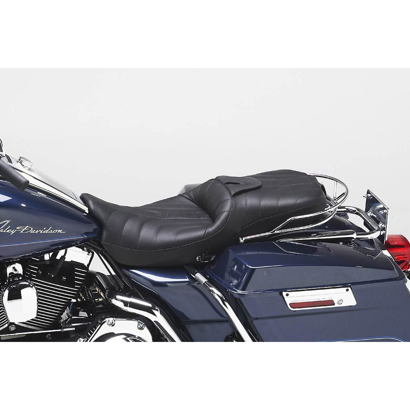 Corbin HD-RK8-DT-E Dual Touring Seat, Heated for Harley Road King 2008 ...