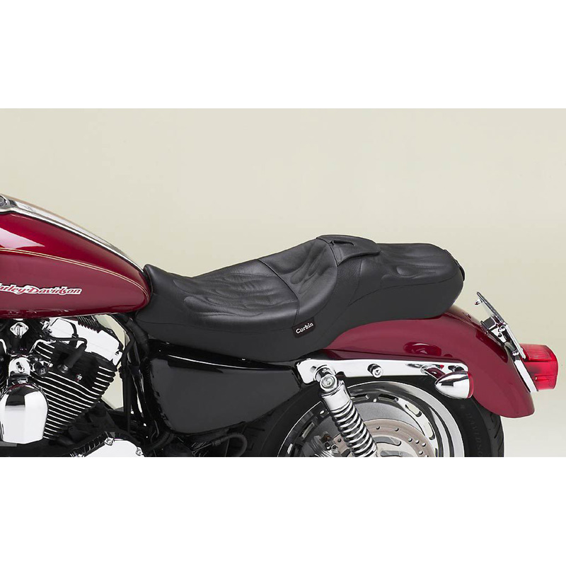 Corbin HD-XL-CU-4-GL Gunfighter & Lady Seat for Harley Sportster Custom ...