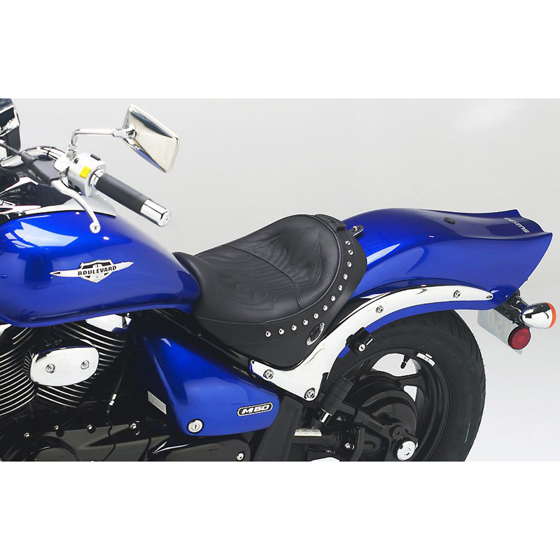 Corbin S-BLVD-M50-S Classic Solo Seat, No Heat for Suzuki Boulevard M50 ...