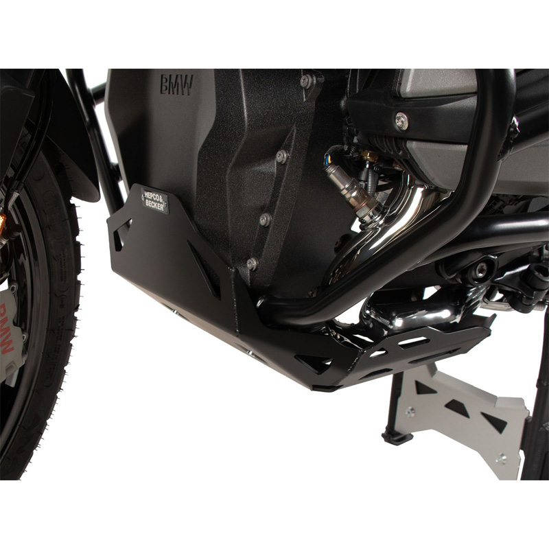 Hepco & Becker 810.6532 00 01 Skid Plate, Black for BMW R1300GS '24- | Accessories International
