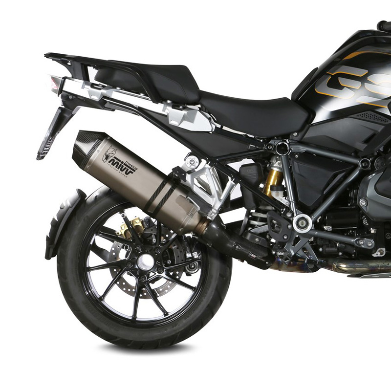 Mivv B.034.LGS Speed Edge Slip-on Exhaust, Titanium for BMW R1250GS ...