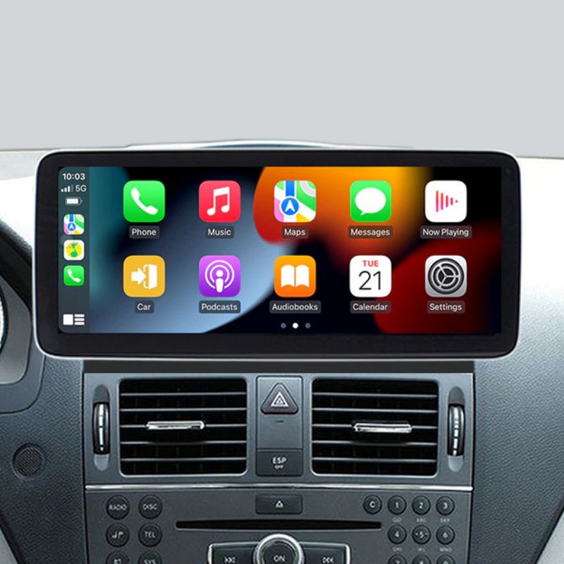 DMP Android Command Screen Mercedes-Benz C-Class W204 Pre-Facelift 2007 ...