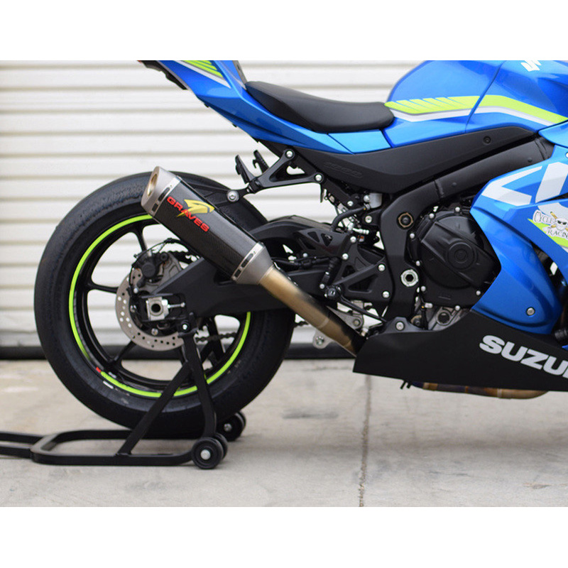 Graves EXS-17G1-FTC Full Exhaust, Titanium for Suzuki GSX-R1000 (2017 ...