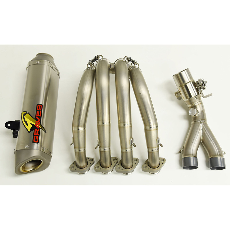 Graves EXY-18R6-FVTT8 Works 8 EVR Type-R Full Exhaust, Titanium for ...