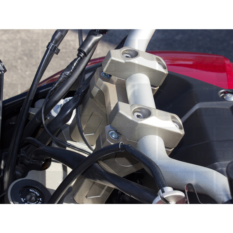 Helibars HR09117 Tour Performance Handlebar Risers for Yamaha FJ-09 '15 ...