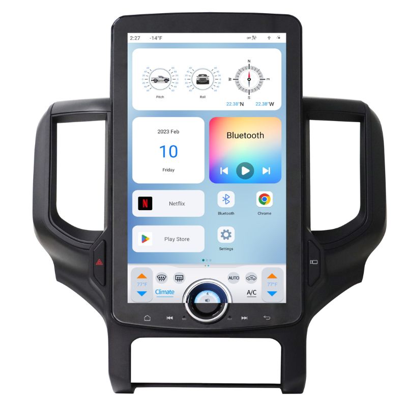 Linkswell 15.6″ Android Screen Radio T-Style XL for Dodge RAM 2019-Up ...