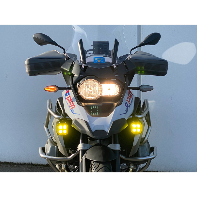 Cyclops Pro Lighting Kit for BMW R1200GS, R1200GSA '13-'18 & 1250GS '19 ...