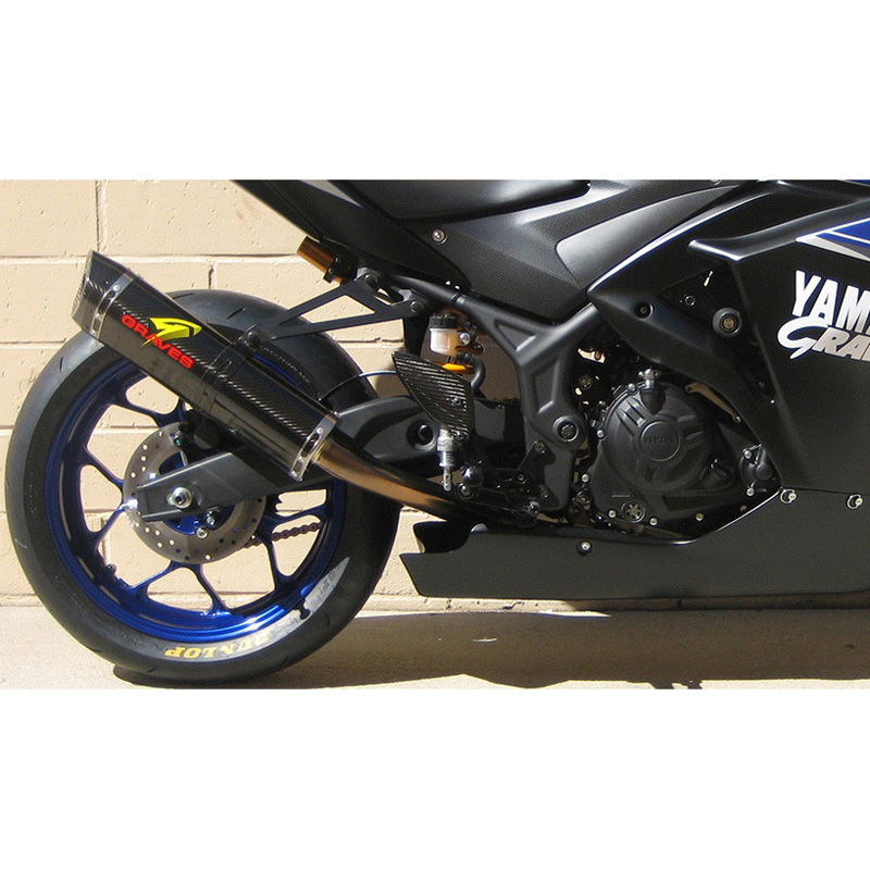 Graves EXY-19R3-FSCW2 WORKS 2 Full Exhaust for Yamaha YZF-R3 '15 ...