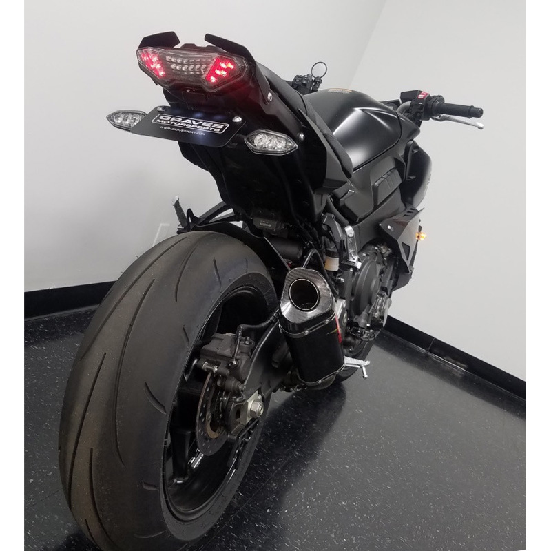 Graves FEY-16FZ10-K Fender Eliminator Kit for Yamaha FZ-10/MT-10 (2017 ...