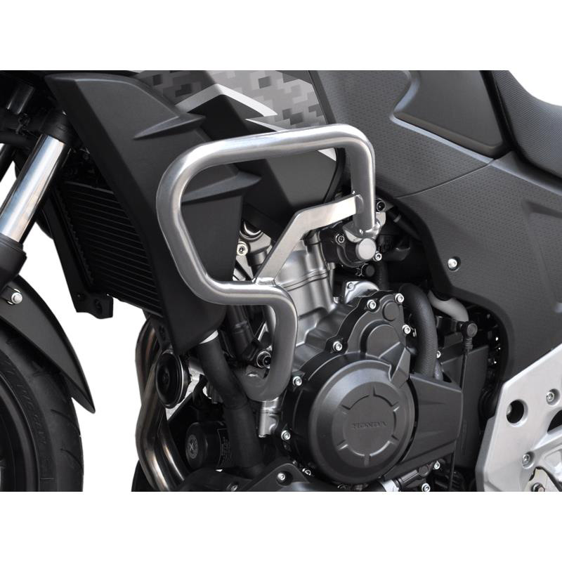 Zieger 10002086 Crashbars, Silver for Honda CB500F/X '13- | Accessories ...