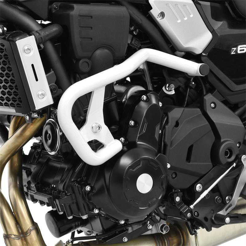 Zieger 10009382 Lower Crashbars, White for Kawasaki Z650RS '21 ...
