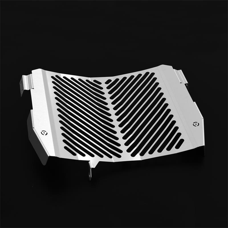 Zieger 10010181 Clean Radiator Guard, Silver for Triumph Street Triple ...