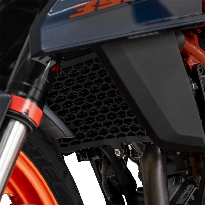 Zieger 10010625 Pro Radiator Guard, Black for KTM 390 Duke (2024 ...