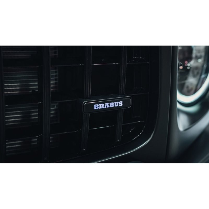 Brabus 464-290-99 Front Grille Illuminated Small Logo for Mercedes G ...