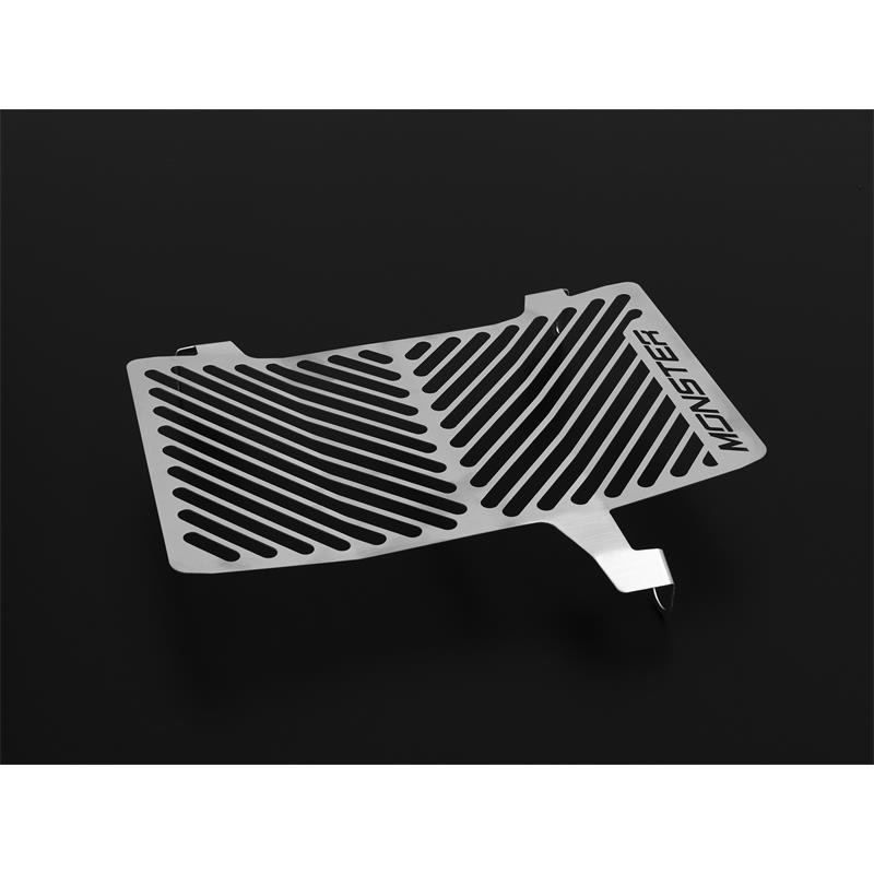 Zieger 10008291 Logo Radiator Guard, Silver for Ducati Monster 937 '21 ...
