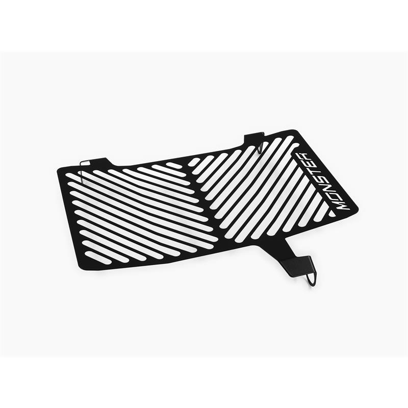 Zieger 10008296 Logo Radiator Guard, Black for Ducati Monster 937 '21 ...