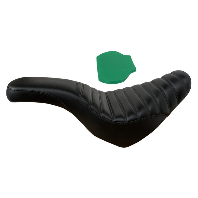 Champ Customs CC-A-28322 One Piece Seat, Tuck & Roll for Harley Softail ...