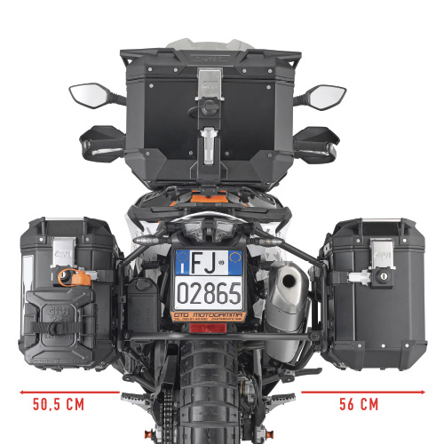 Givi PLO7717CAM Specific Pannier Holder for KTM 790/890 Adventure ...