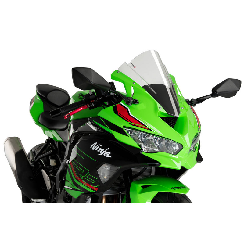 Puig 21767W Z-Racing Windshield for Kawasaki ZX-4R/ZX-4RR (2024 ...