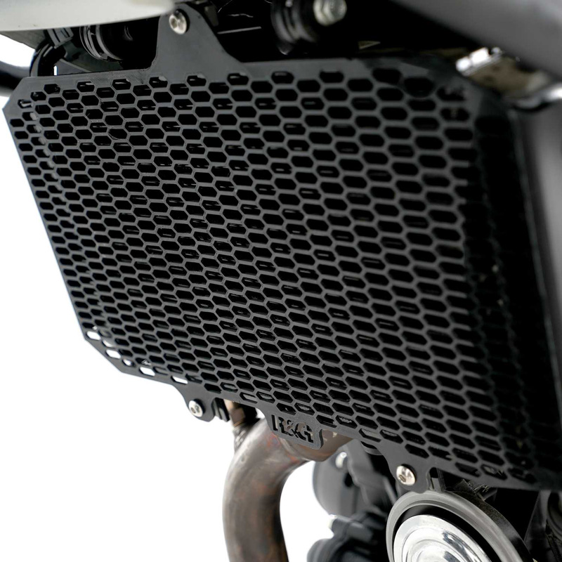 R&G RAD0357PROBK PRO Radiator Guard, Black for Royal Enfield Himalayan ...