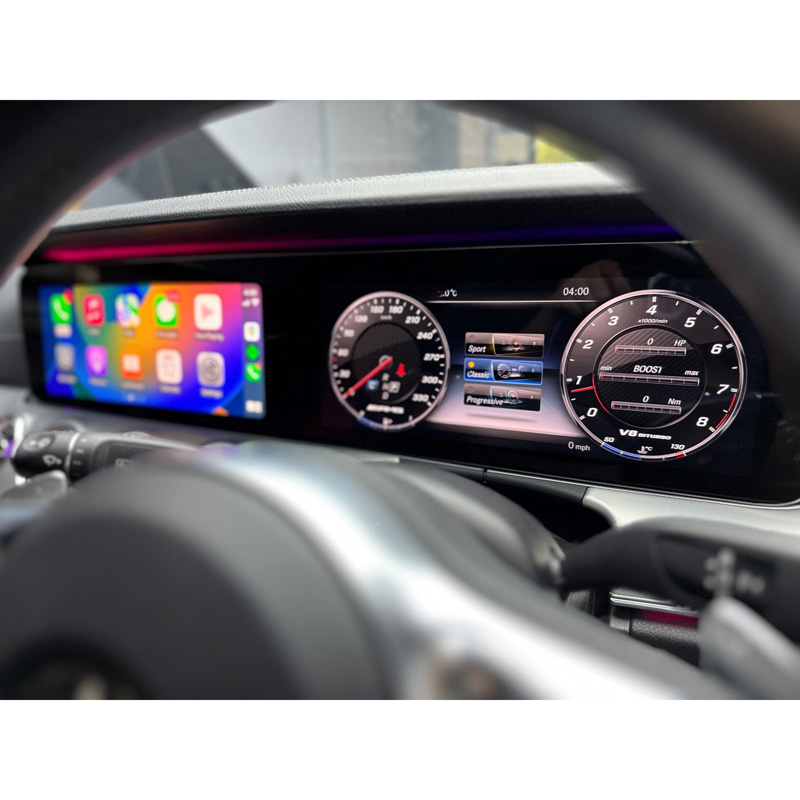 DMP Digital Instrument Cluster for Mercedes-Benz E-Class with analog ...
