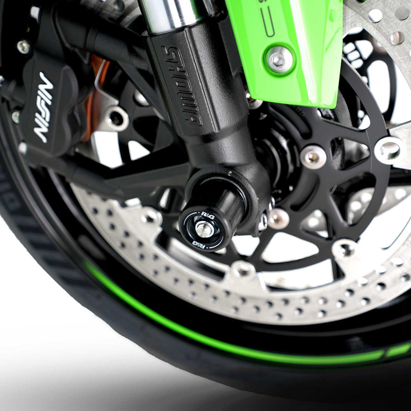 R&G FP0131BK Fork Protectors for Kawasaki ZX-6R Ninja 636 '13 ...