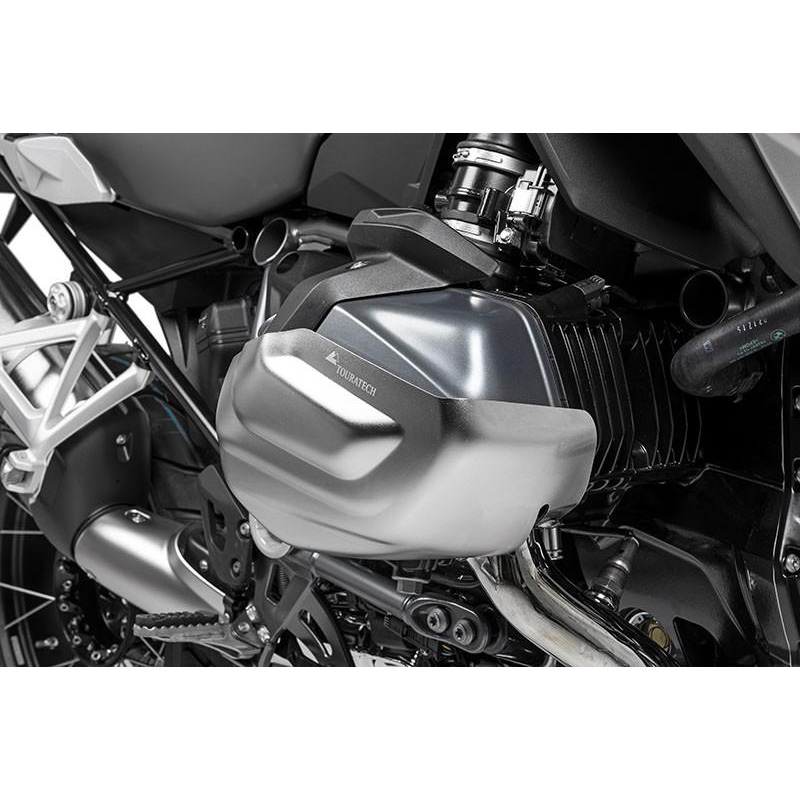 Touratech 037-5130 Cylinder Head Guards, Stainless Steel for BMW ...